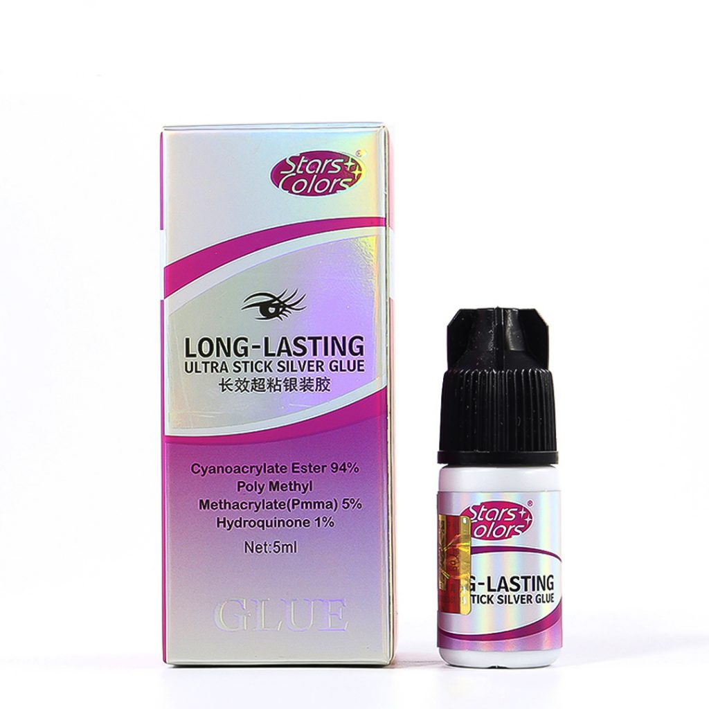 Stars colors long lasting ultra stick silver glue – Jacqueline