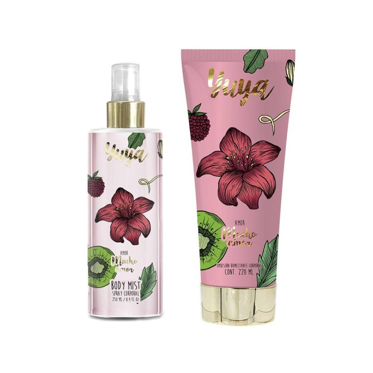 YUYA SET DE BODY MIST Y EMULSION HUMECTANTE CORPORAL MUCHO AMOR ...